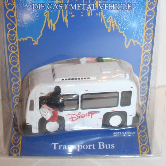 Disney | Toys | Disney Mickeys Transport Bus Themepark Diecast ...
